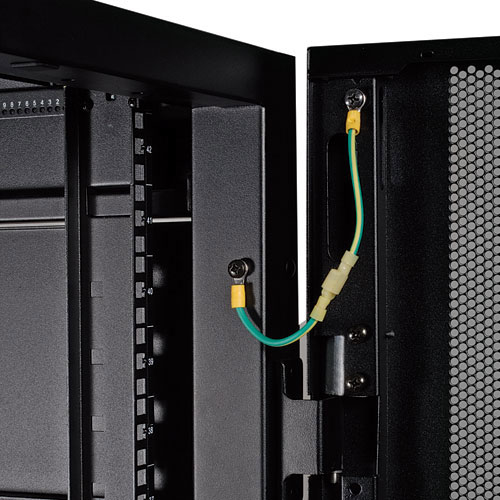 Tripp Lite 42U SmartRack Shallow-Depth Rack Enclosure Cabinet with ...