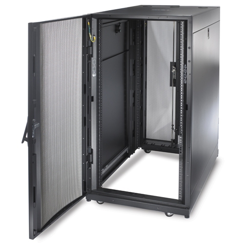 APC NetShelter SX 24U 600mm x 1070mm Deep Enclosure Freestanding rack ...