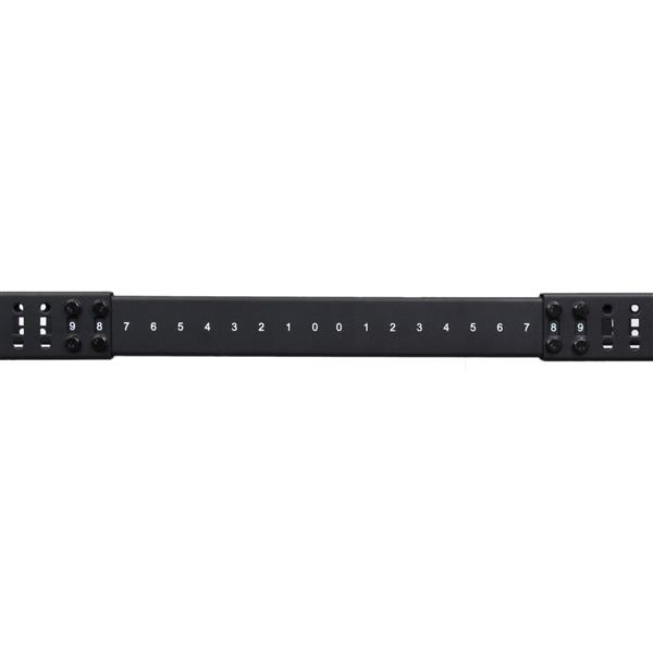 StarTech.com 25U Adjustable Depth Open Frame 4 Post Server Rack w ...