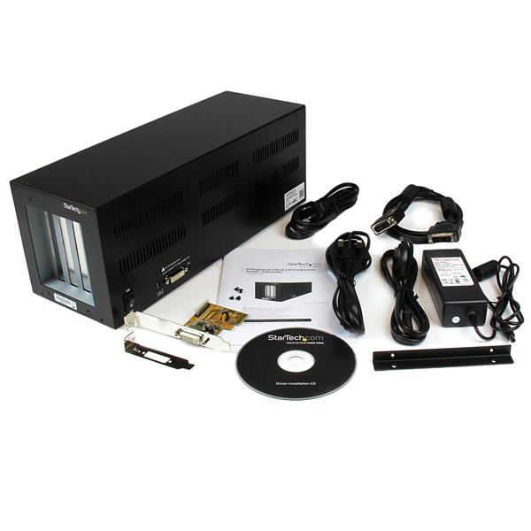 StarTech.com PCI Express to 2 PCI & 2 PCIe Expansion Enclosure System ...