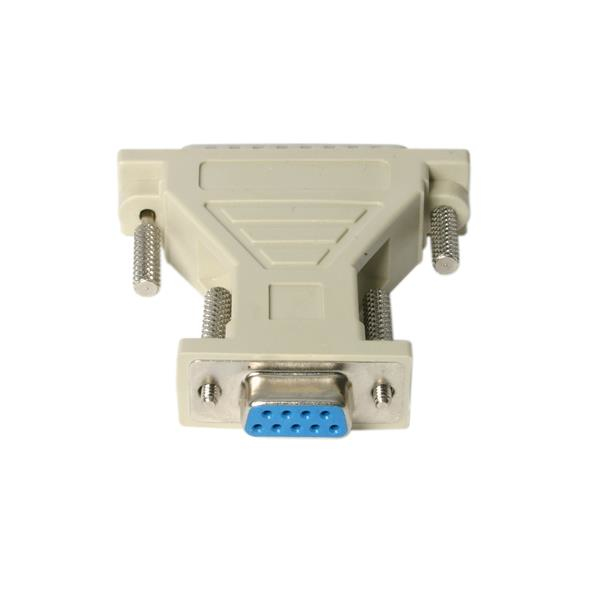 StarTech.com DB9 to DB25 Serial Cable Adapter – F/M – Transparent