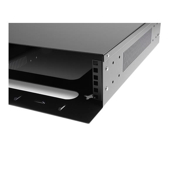 StarTech.com Wall-Mount Server Rack – 2U – Transparent