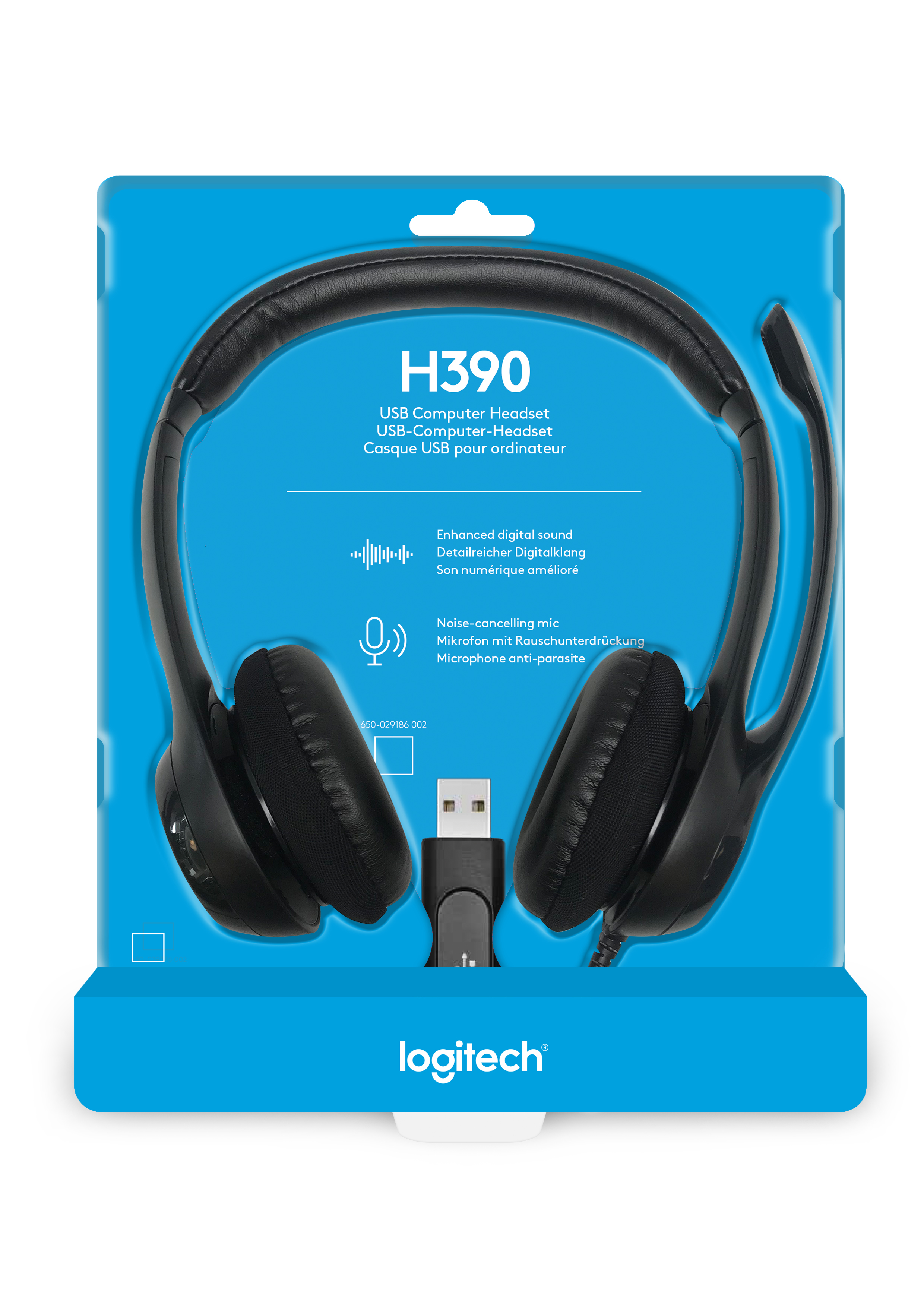 Logitech LGT-H390 – Transparent