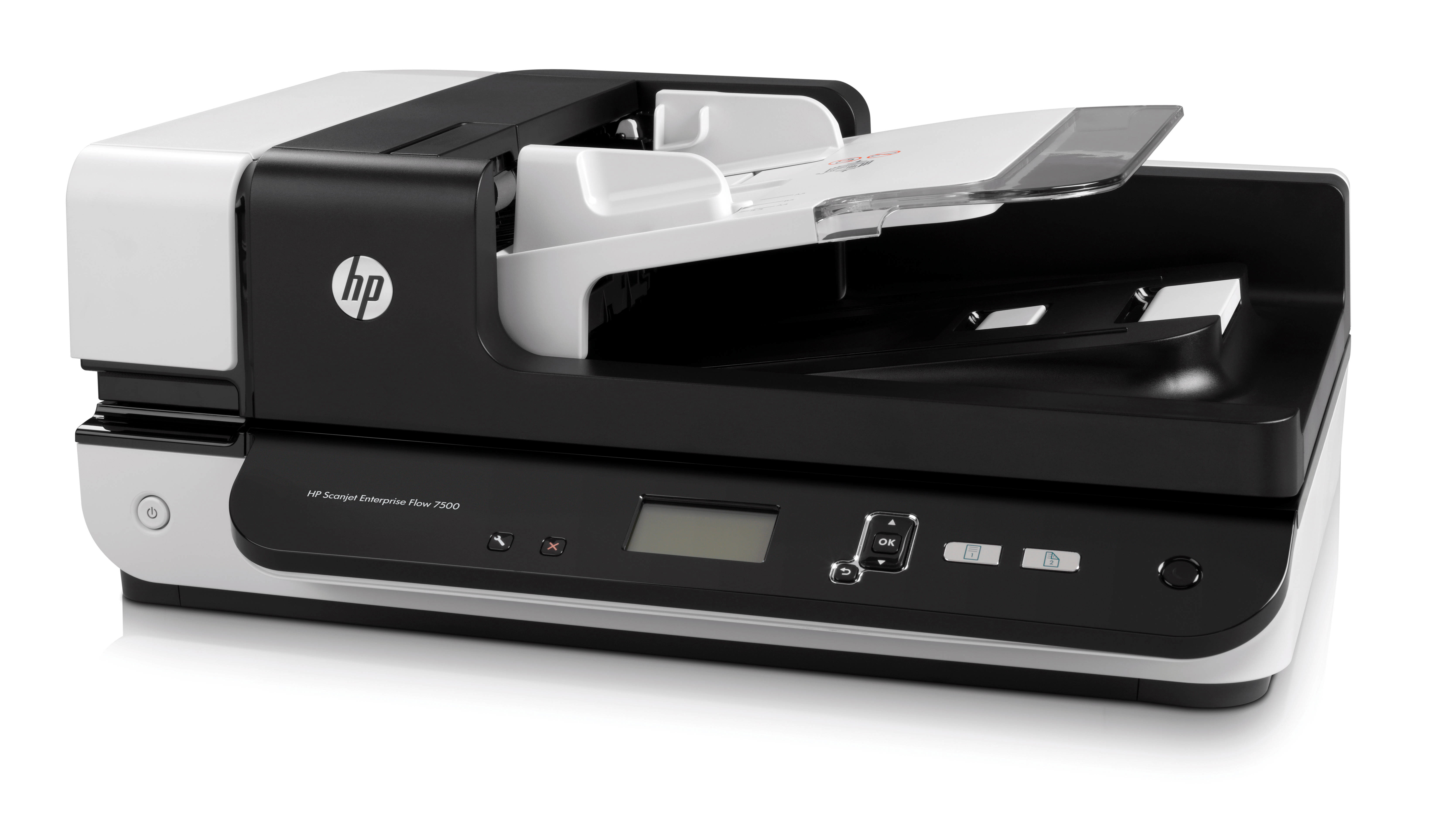 HP Scanjet Enterprise Flow 7500 Flatbed Scanner – Transparent