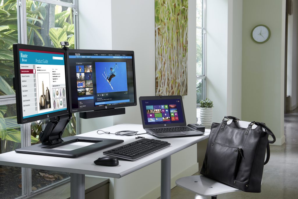 HP UltraSlim Docking Station – Transparent