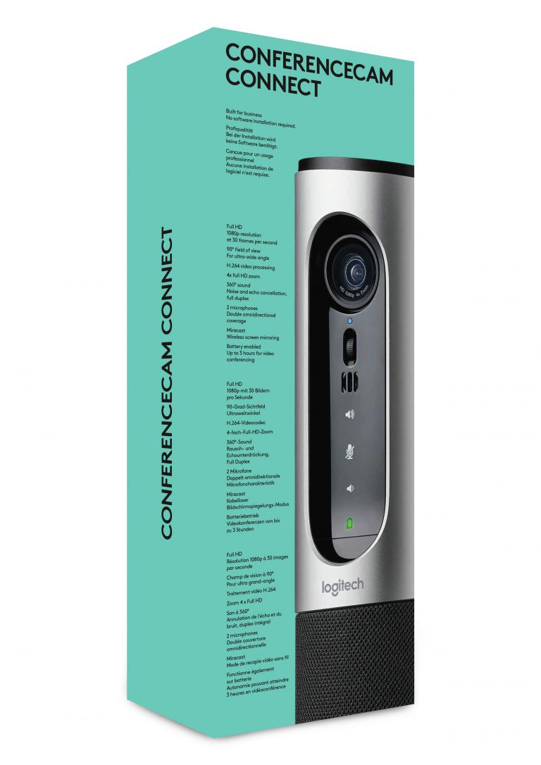 Logitech Conferencecam Connect Video Conferencing System Group Video Conferencing System
