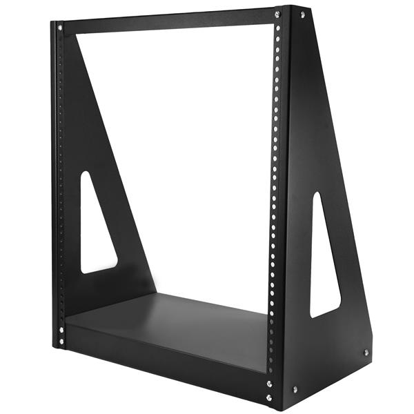 StarTech.com Heavy Duty 2-Post Rack – 12U – Transparent