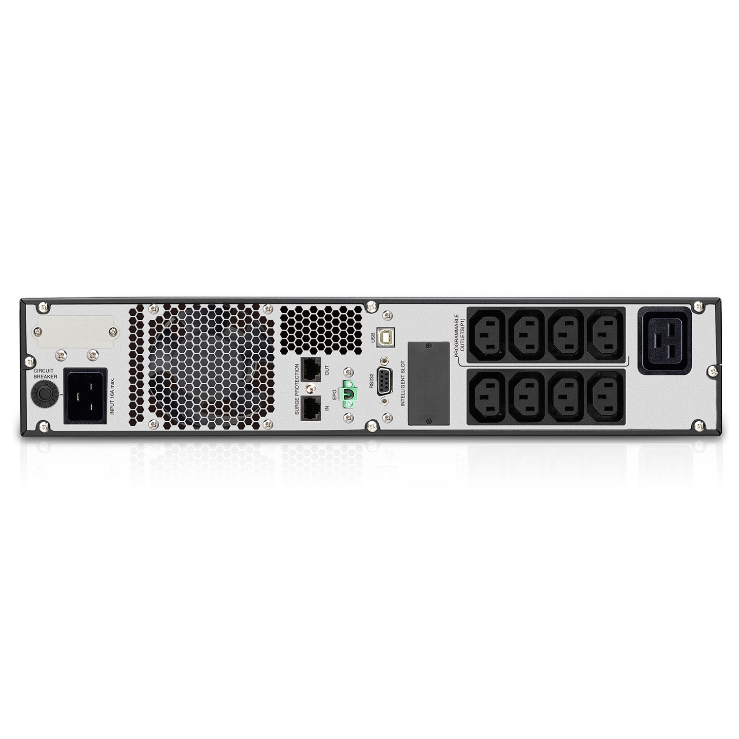 V7 UPS 3000VA Rack Mount 2U EU – Transparent