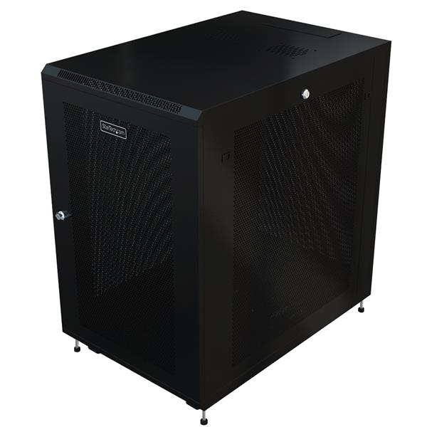 StarTech.com Server Rack Cabinet – 31 in. Deep Enclosure – 24U ...