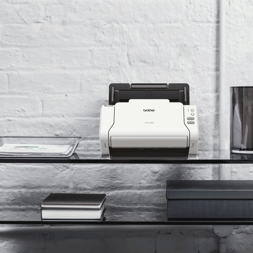 Brother ADS-2200 scanner 600 x 600 DPI ADF scanner Black,White A4 ...