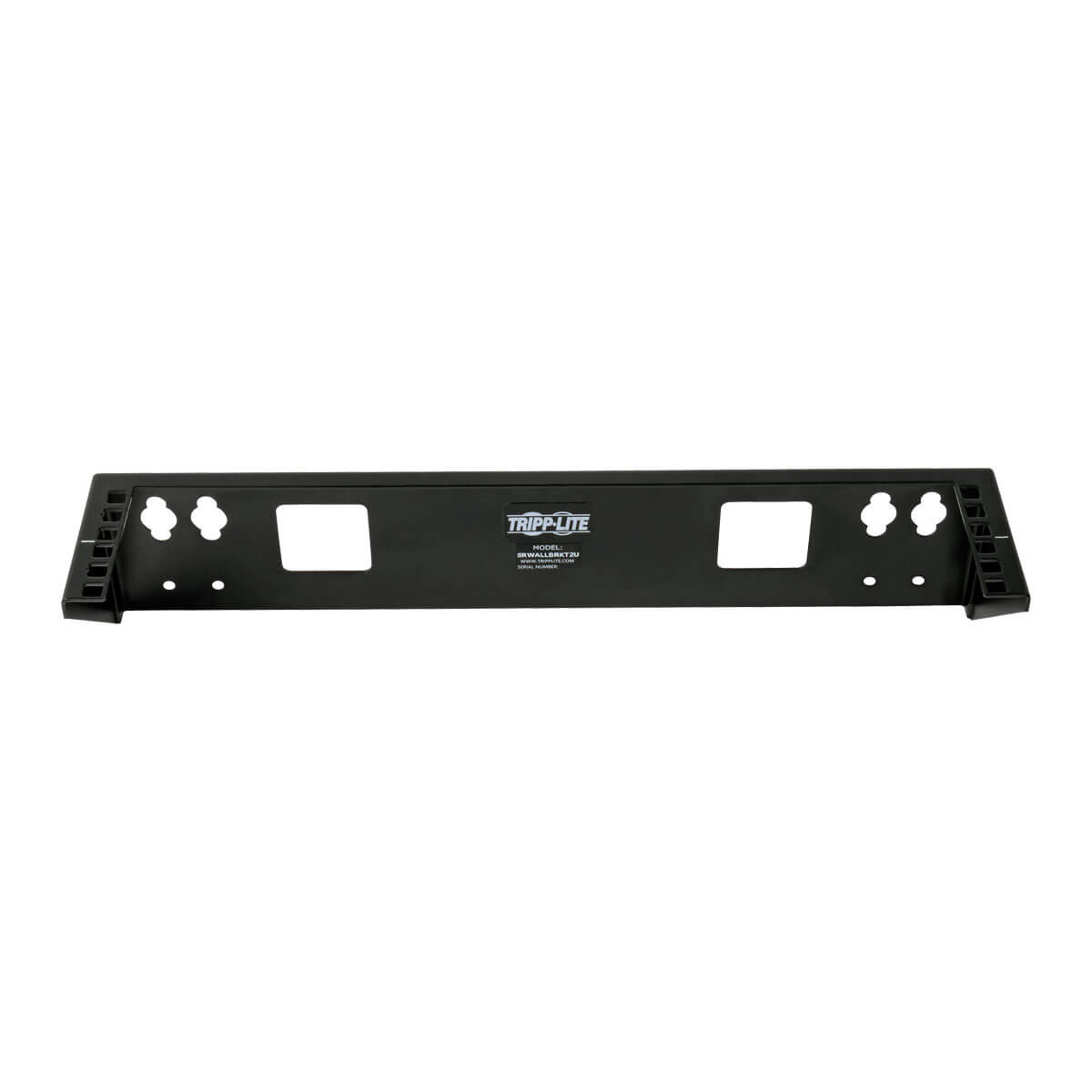 Tripp Lite SmartRack 2U Vertical Wall-Mount Rack Bracket – Transparent