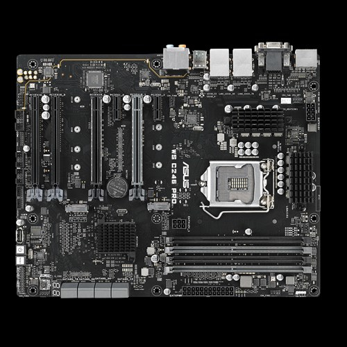 ASUS WS C246 PRO motherboard LGA 1151 (Socket H4) ATX Intel C246 ...