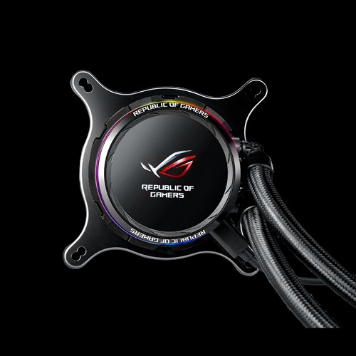 ASUS ROG RYUO 120 computer liquid cooling Processor – Transparent