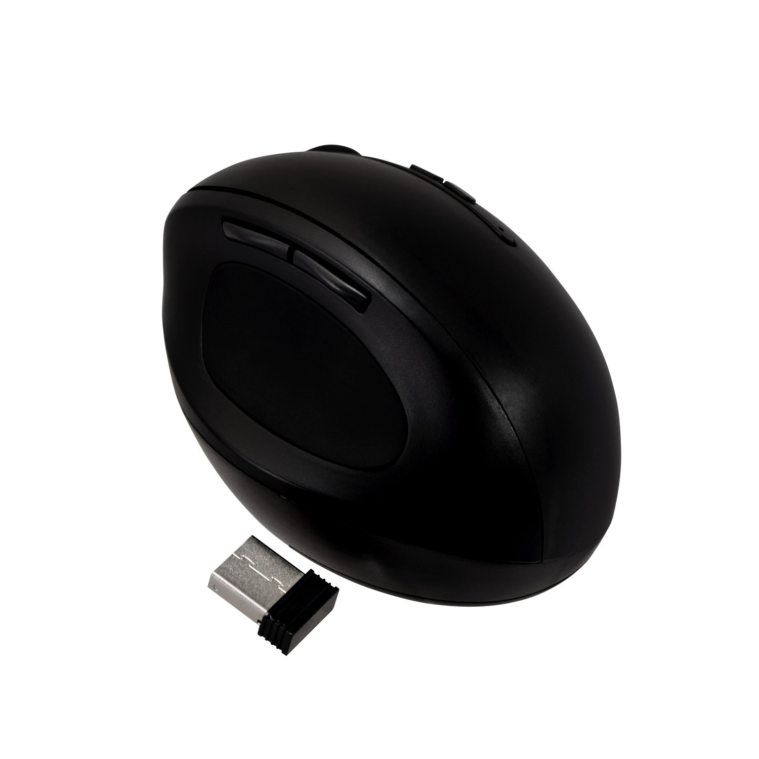 V7 Ergonomic Wireless Keyboard, Mouse, and Keypad Combo – Transparent