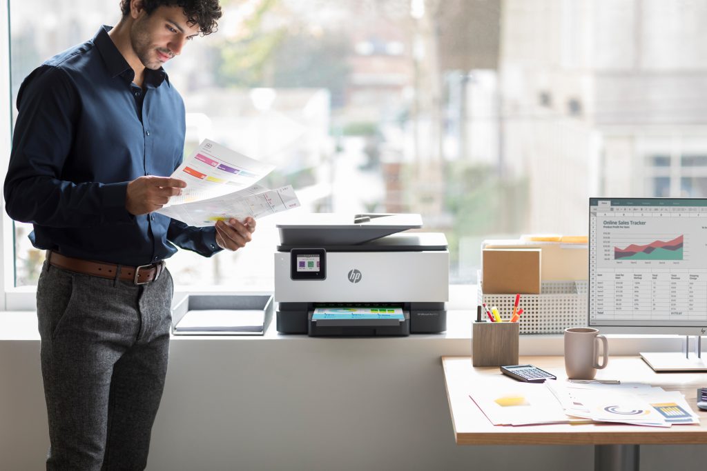 HP OfficeJet Pro 9010 All-in-one wireless printer (works with Alexa and ...