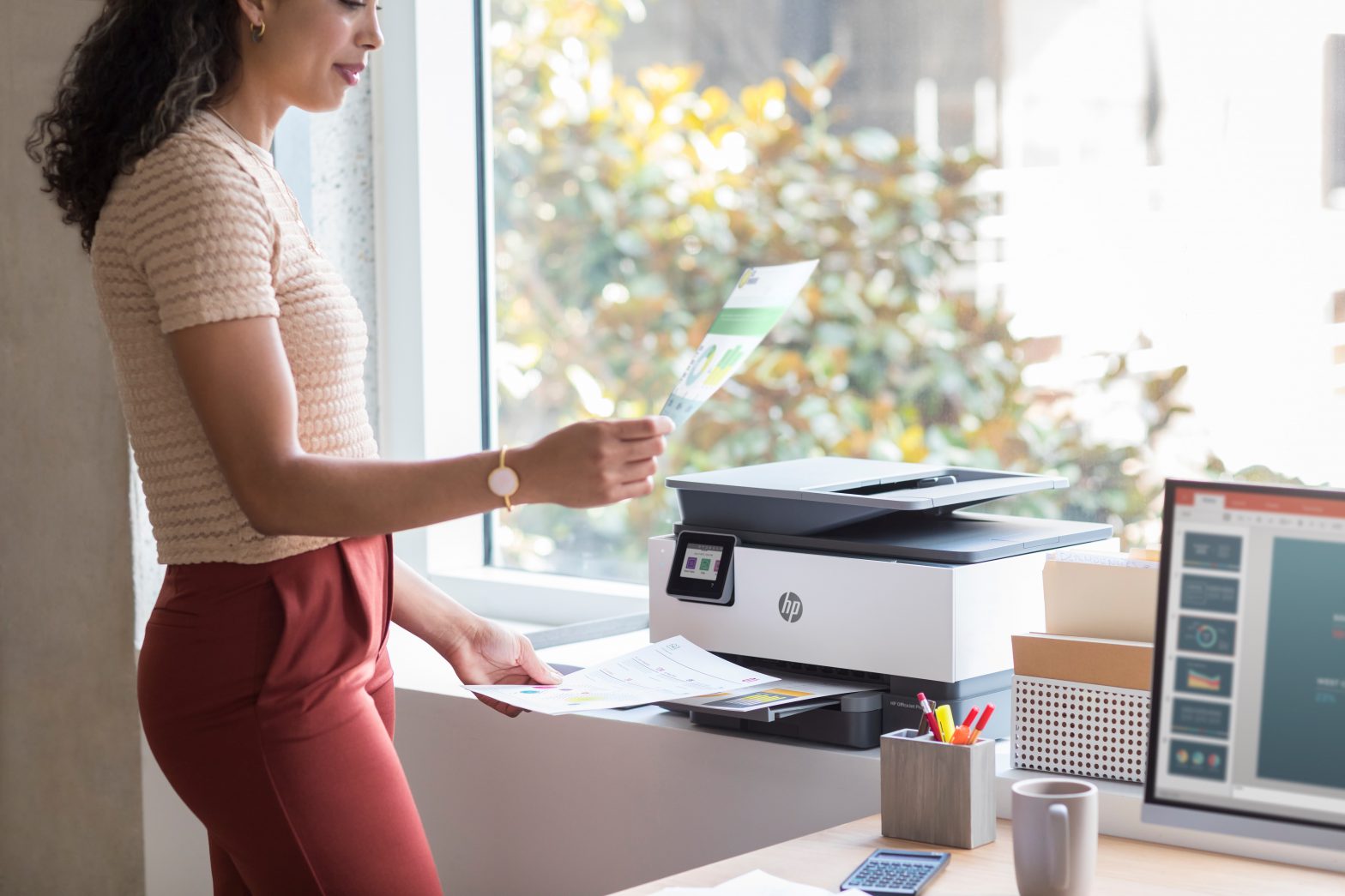 HP OfficeJet Pro 9010 All-in-one wireless printer (works with Alexa and ...