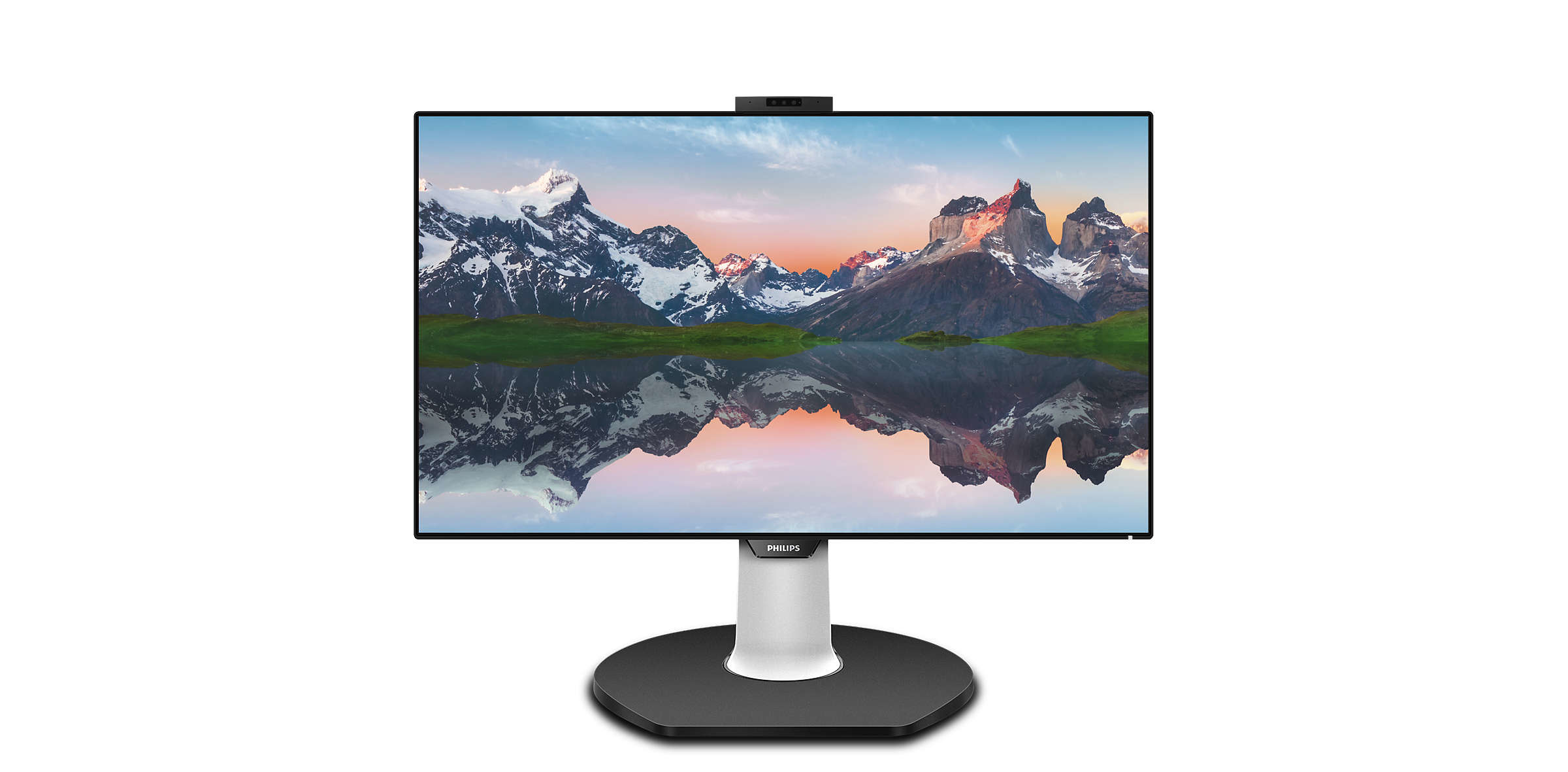 Philips P Line LCD monitor with USB-C Dock 329P9H/00 – Transparent