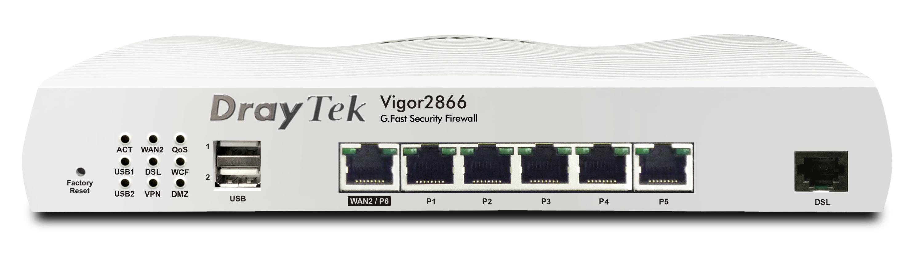 Draytek Vigor 2866 Wired G.fast/VDSL & Ethernet Multi-WAN Firewall VPN ...