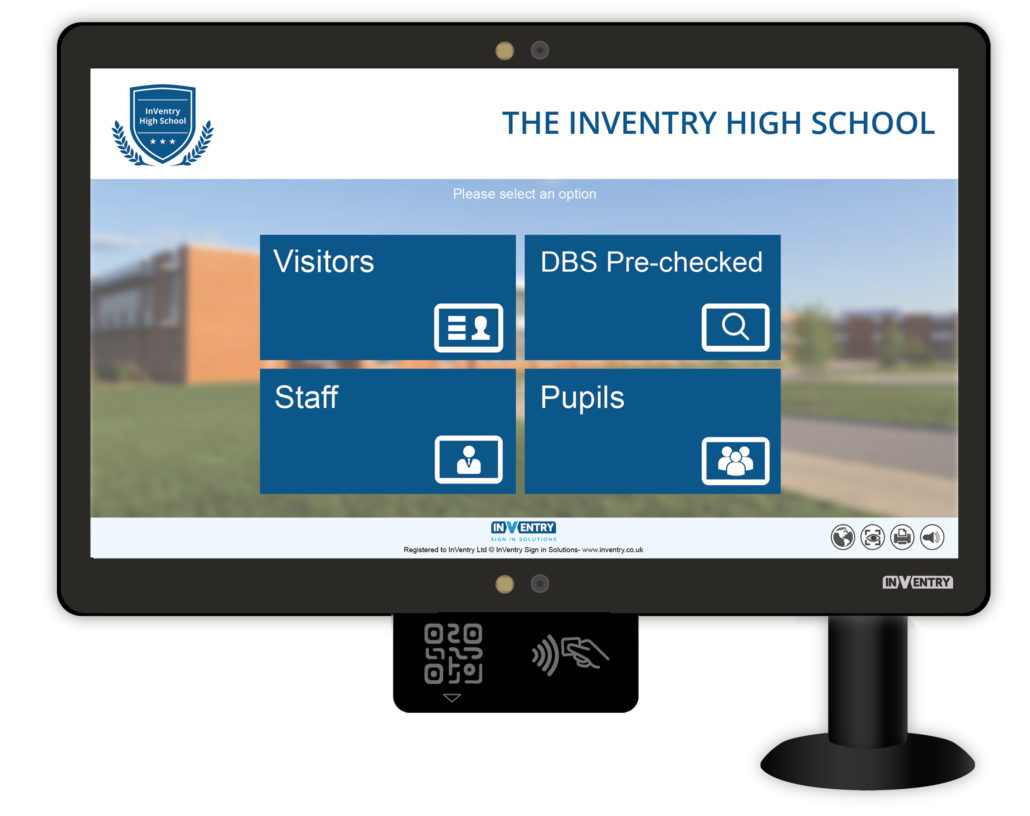 InVentry Sign-in Solution – Transparent
