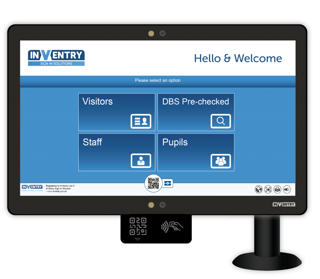 InVentry Sign-in Solution – Transparent