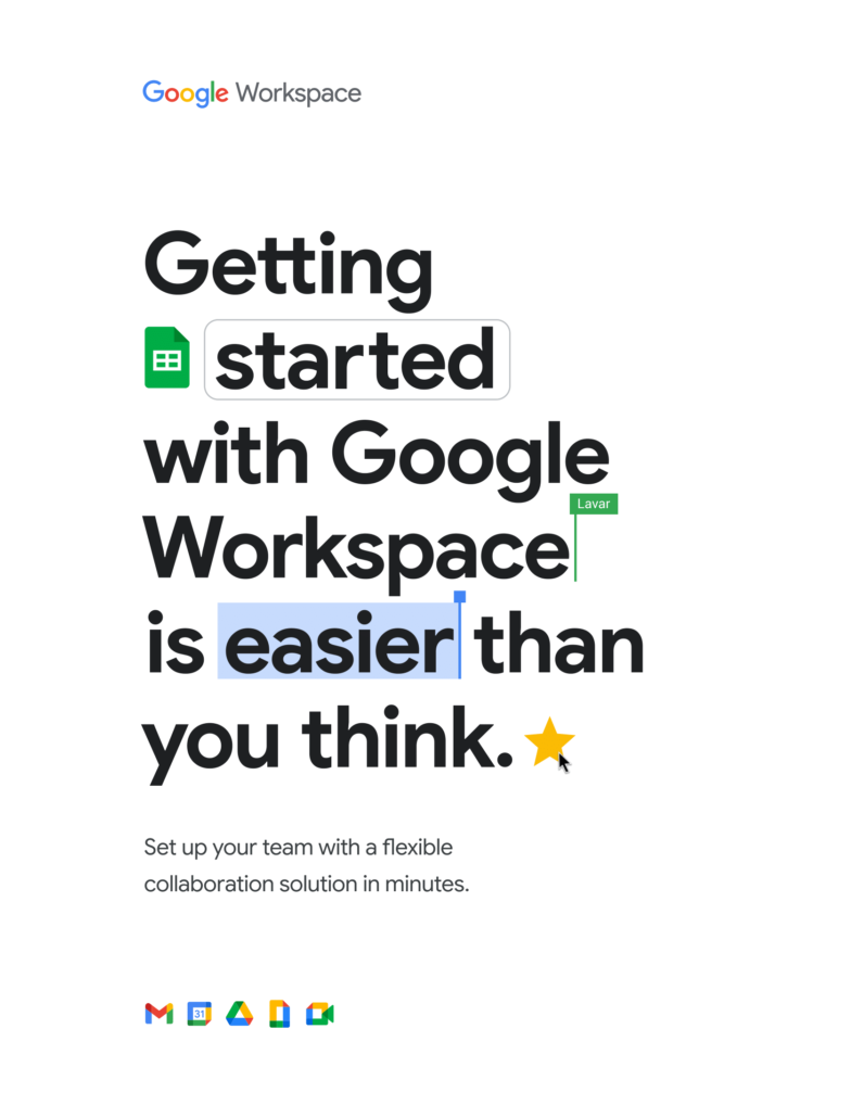 Google Workspace – Transparent