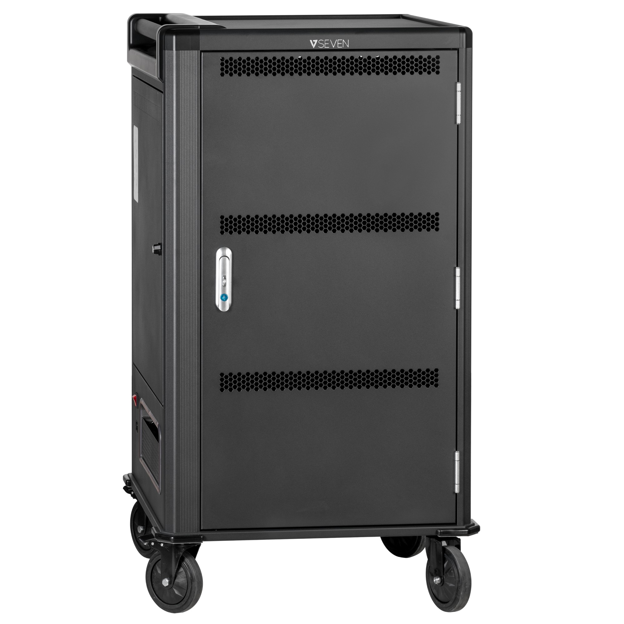V7 30 Devices UK AC Charge Cart – Secure, Store and Charge Chromebooks ...