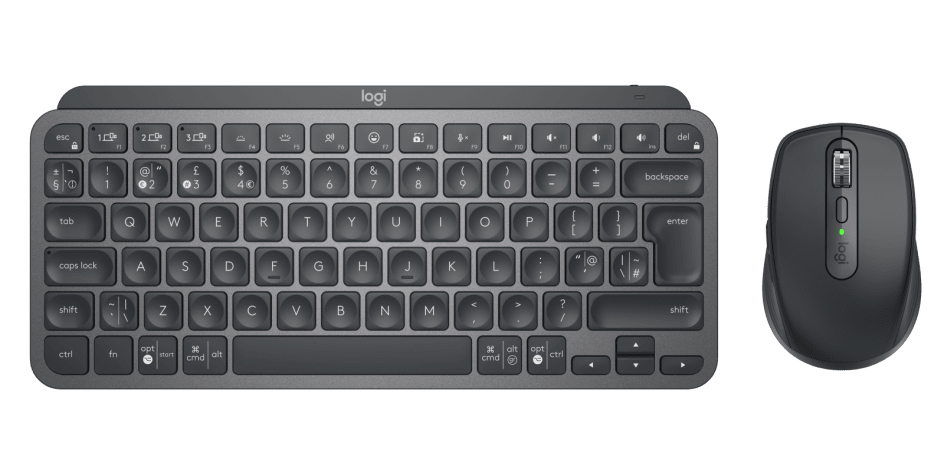 Logitech MX Keys Mini Combo for Business – Transparent