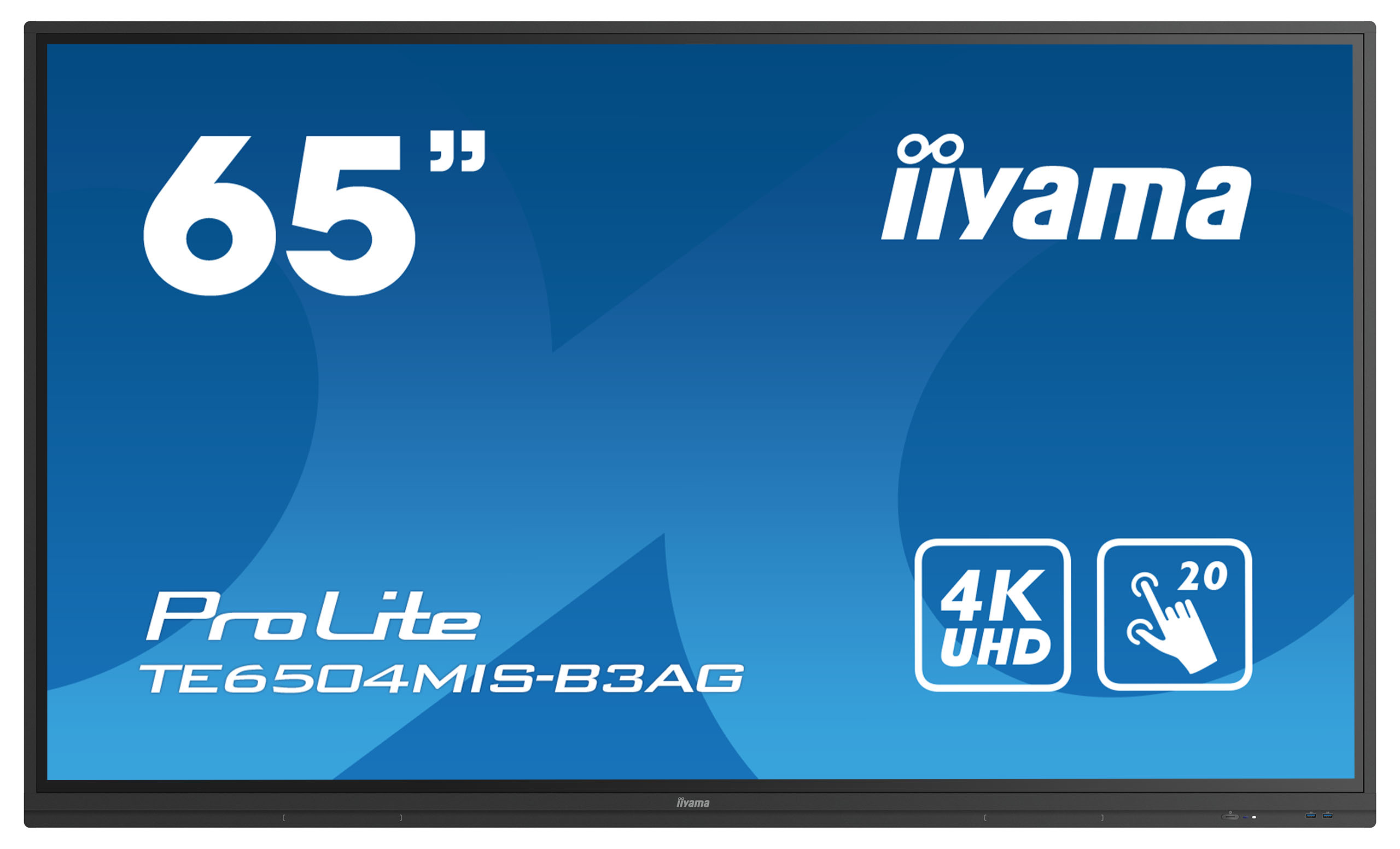 iiyama TE6504MIS-B3AG Signage Display Interactive flat panel 165.1 cm ...