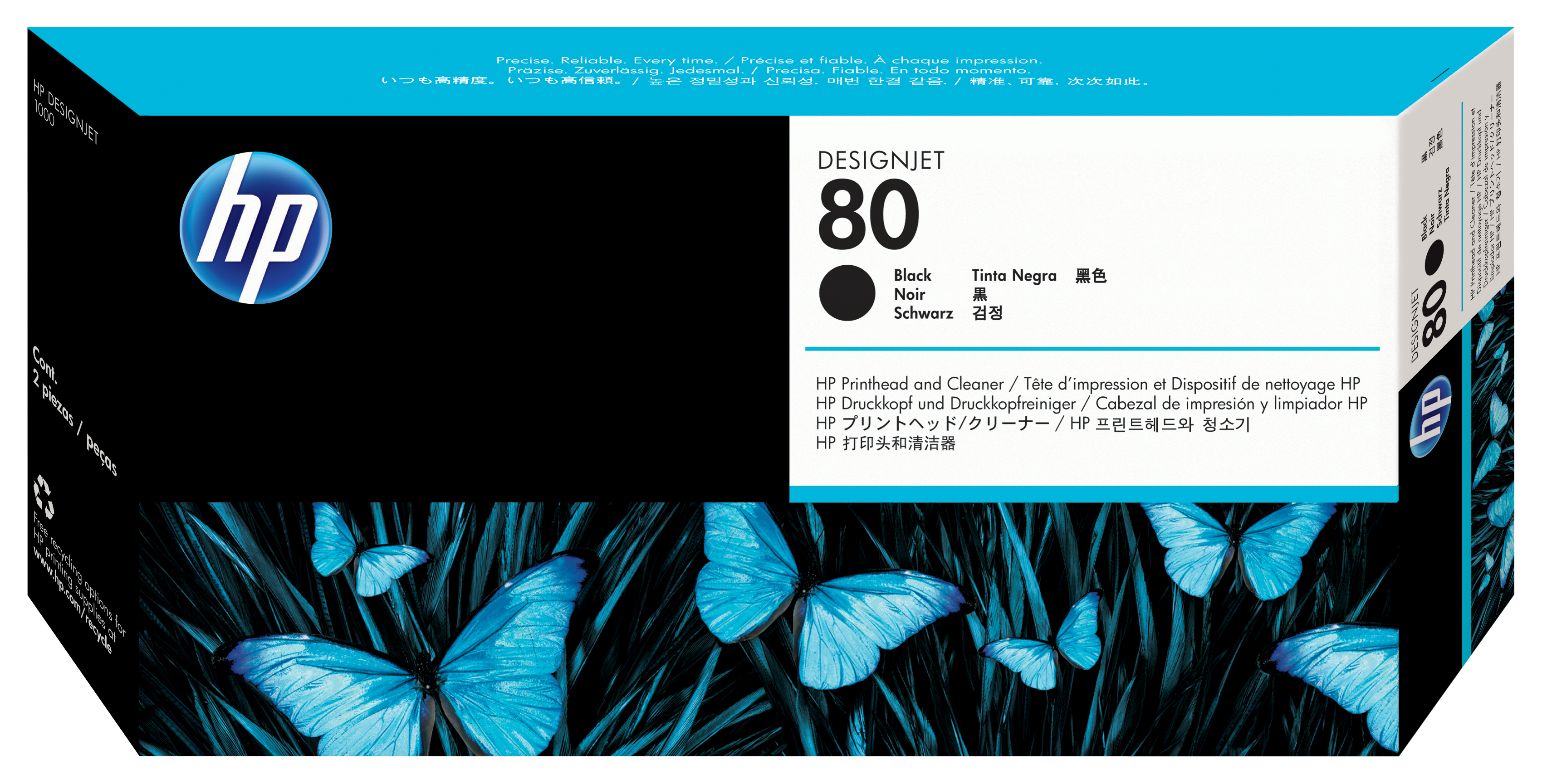 HP 80 print head – Transparent