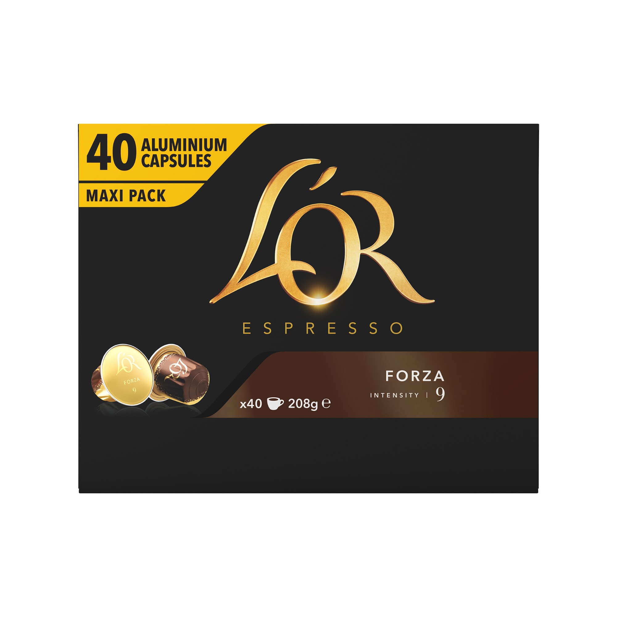 L’OR LOr Forza Capsule Pk40 – Transparent