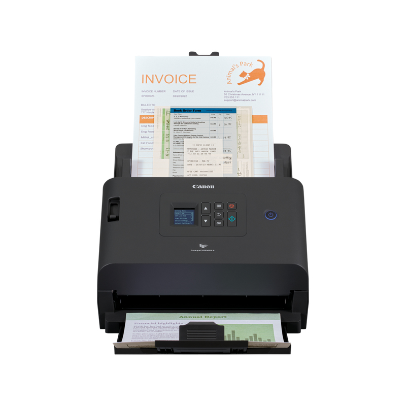 Canon imageFORMULA DR-S250N Sheet-fed scanner 600 x 600 DPI A4 Black ...