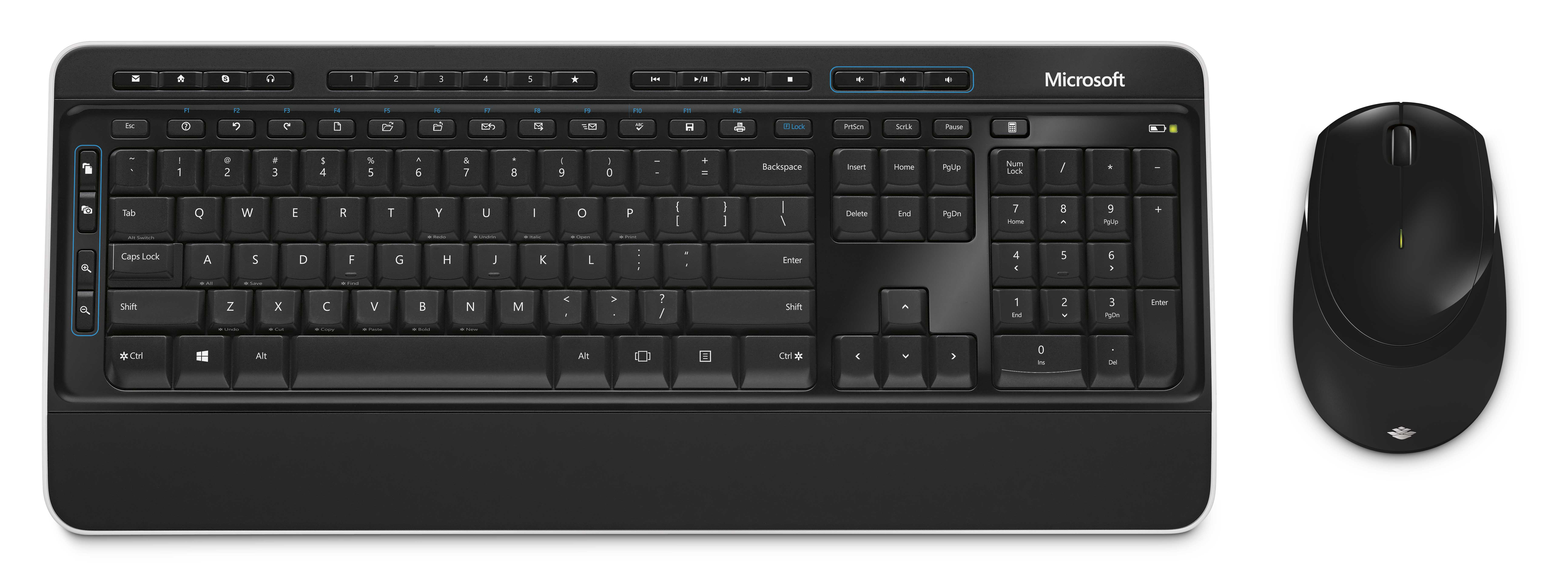 Microsoft Wireless Desktop 3050 keyboard RF Wireless + USB QWERTY US ...
