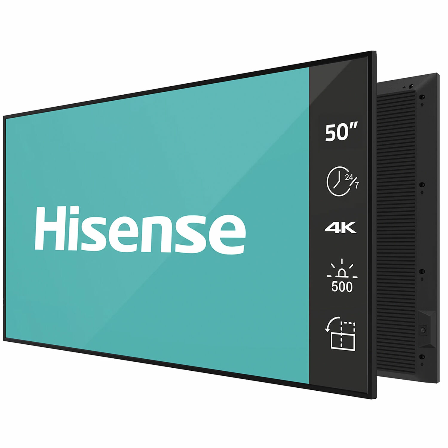 Hisense 50DM66D Signage Display 127 cm (50″) Wi-Fi 500 cd/m² 4K Ultra ...