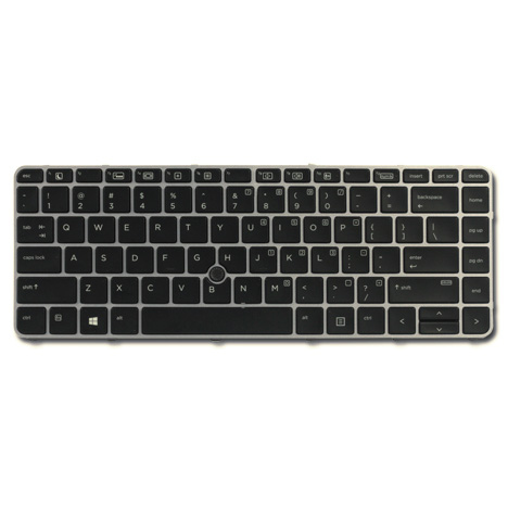 HP Backlit keyboard assembly (Switzerland) – Transparent