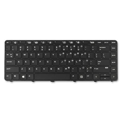 HP Premium keyboard (UK) – Transparent