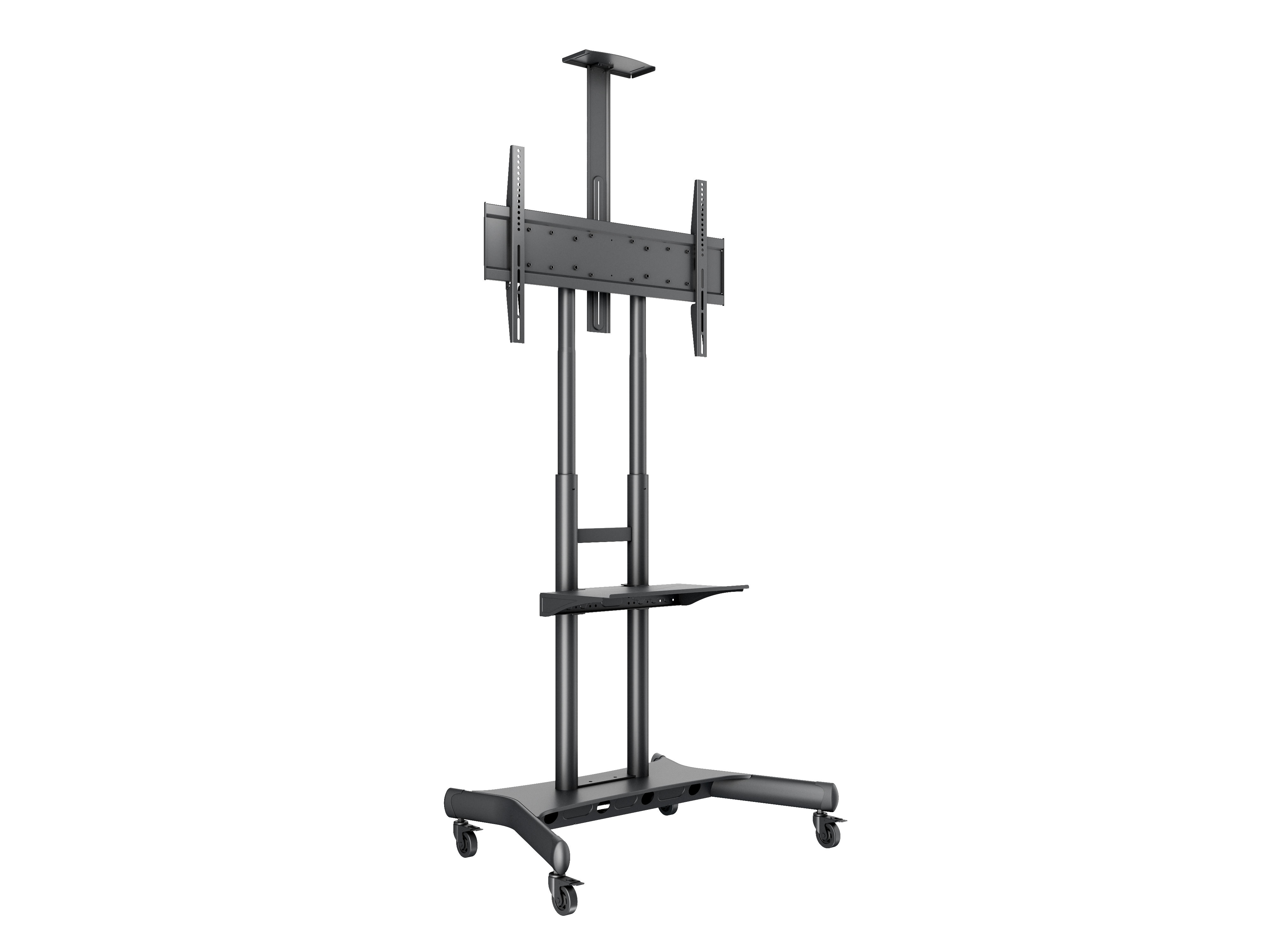 Multibrackets M Public Floorstand Basic 180 incl shelf & camera holder – Transparent