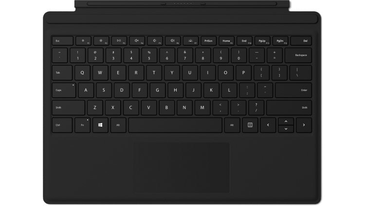 Microsoft Surface Pro Signature Type Cover FPR Black Microsoft Cover ...