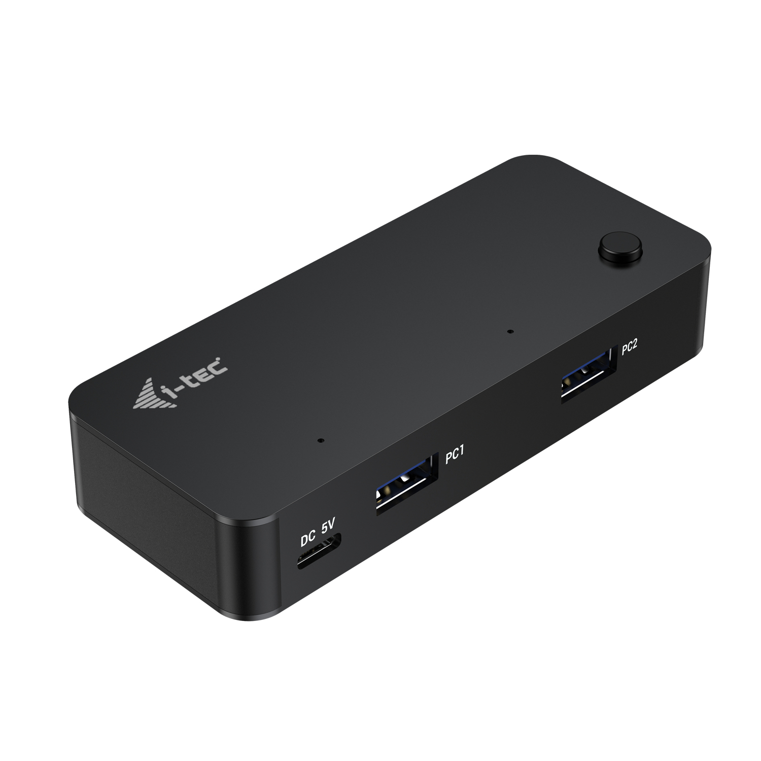 i-tec Universal KVM HUB 2x USB-C + 2x USB-A 3.0 – Transparent