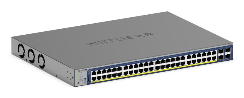 NETGEAR 52-Port PoE Gigabit/10G Stackable Smart Switch (GS752TXP ...