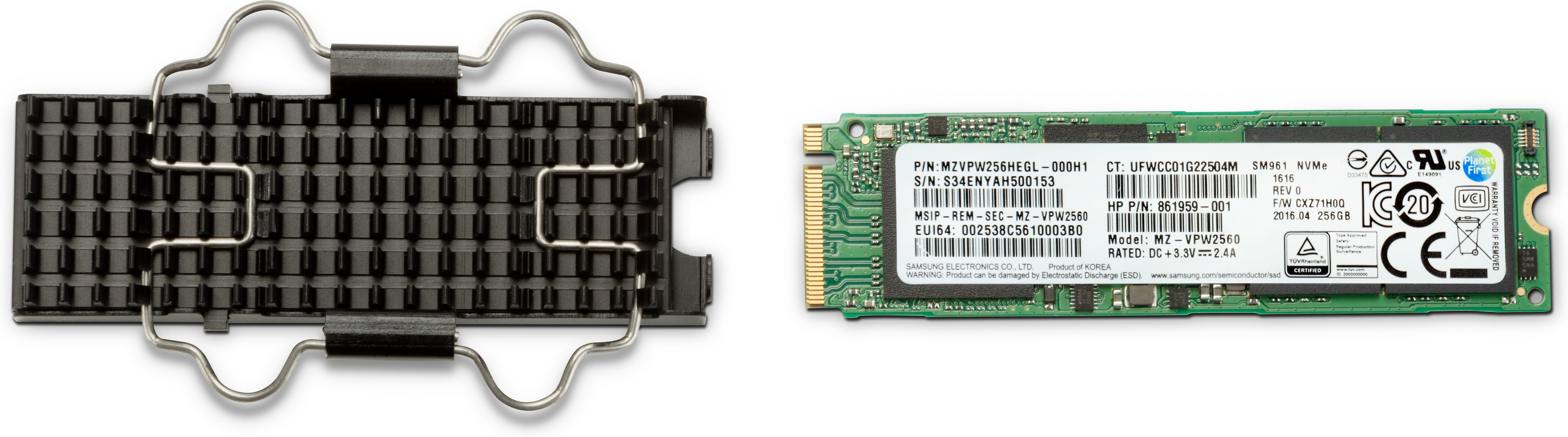 HP Z Turbo Drive M.2 2000 GB PCI Express 3.0 SLC – Transparent