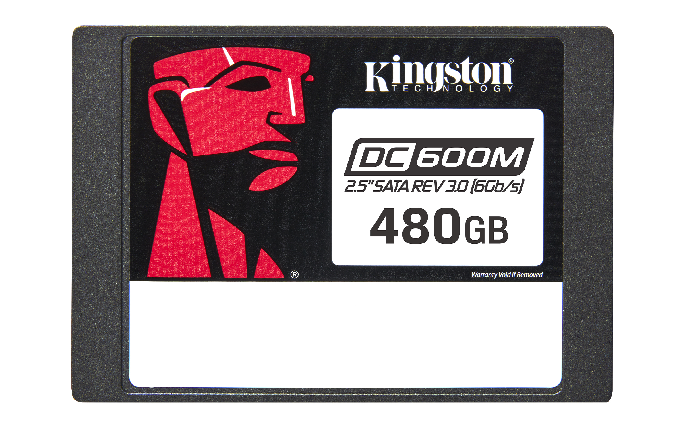 Kingston Technology 480G DC600M (Mixed-Use) 2.5” Enterprise SATA SSD – Transparent
