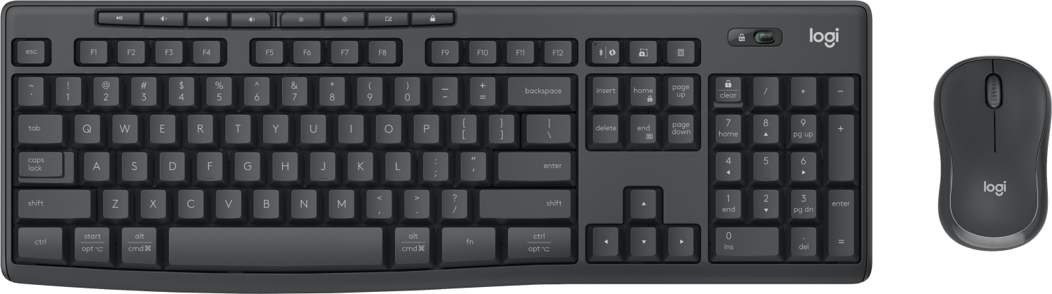 Logitech MK370 Combo for Business keyboard Mouse included RF Wireless ...