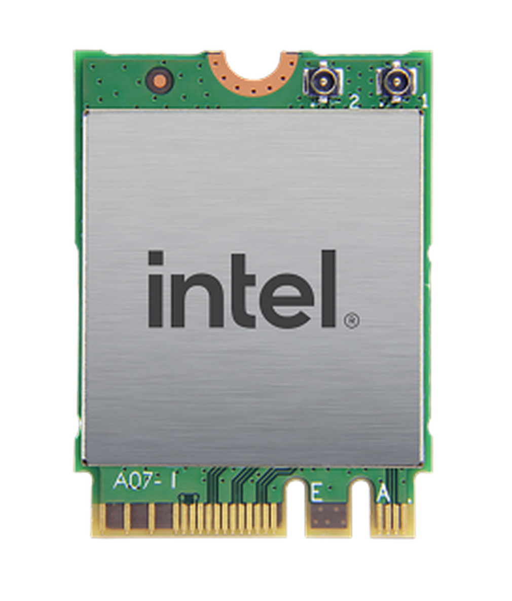 Intel Wi-Fi 6 AX200 (Gig+) Internal WLAN 2400 Mbit/s – Transparent