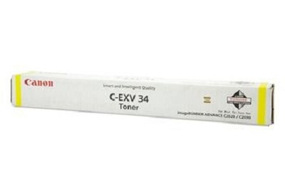 Canon C-EXV 34 toner cartridge 1 pc(s) Original Yellow – Transparent