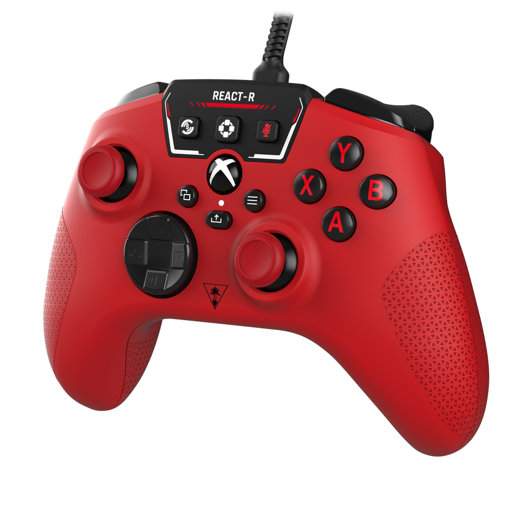 Turtle Beach React-R Red USB Gamepad Analogue / Digital PC, Xbox One ...