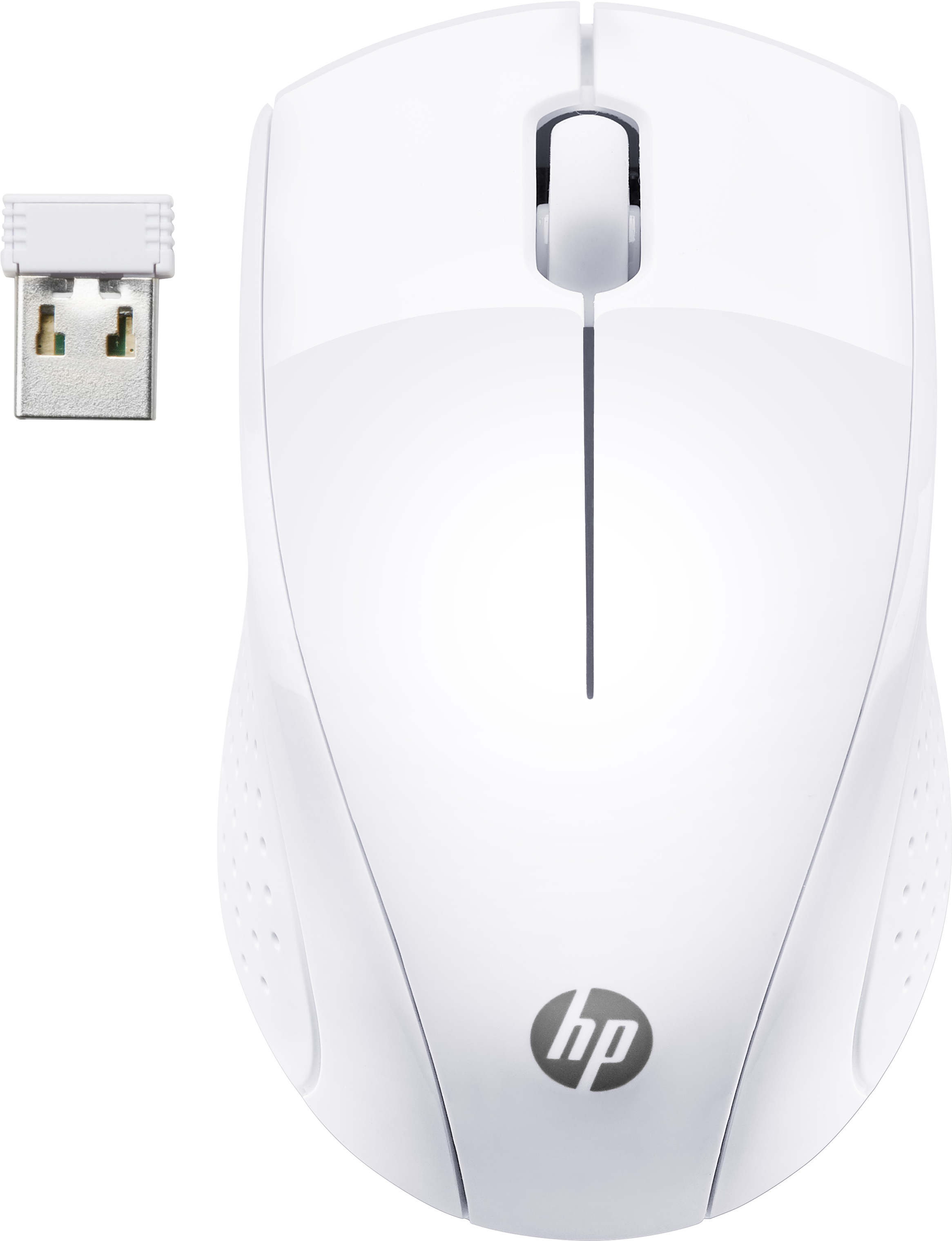 HP Wireless Mouse 220 (Snow White) – Transparent