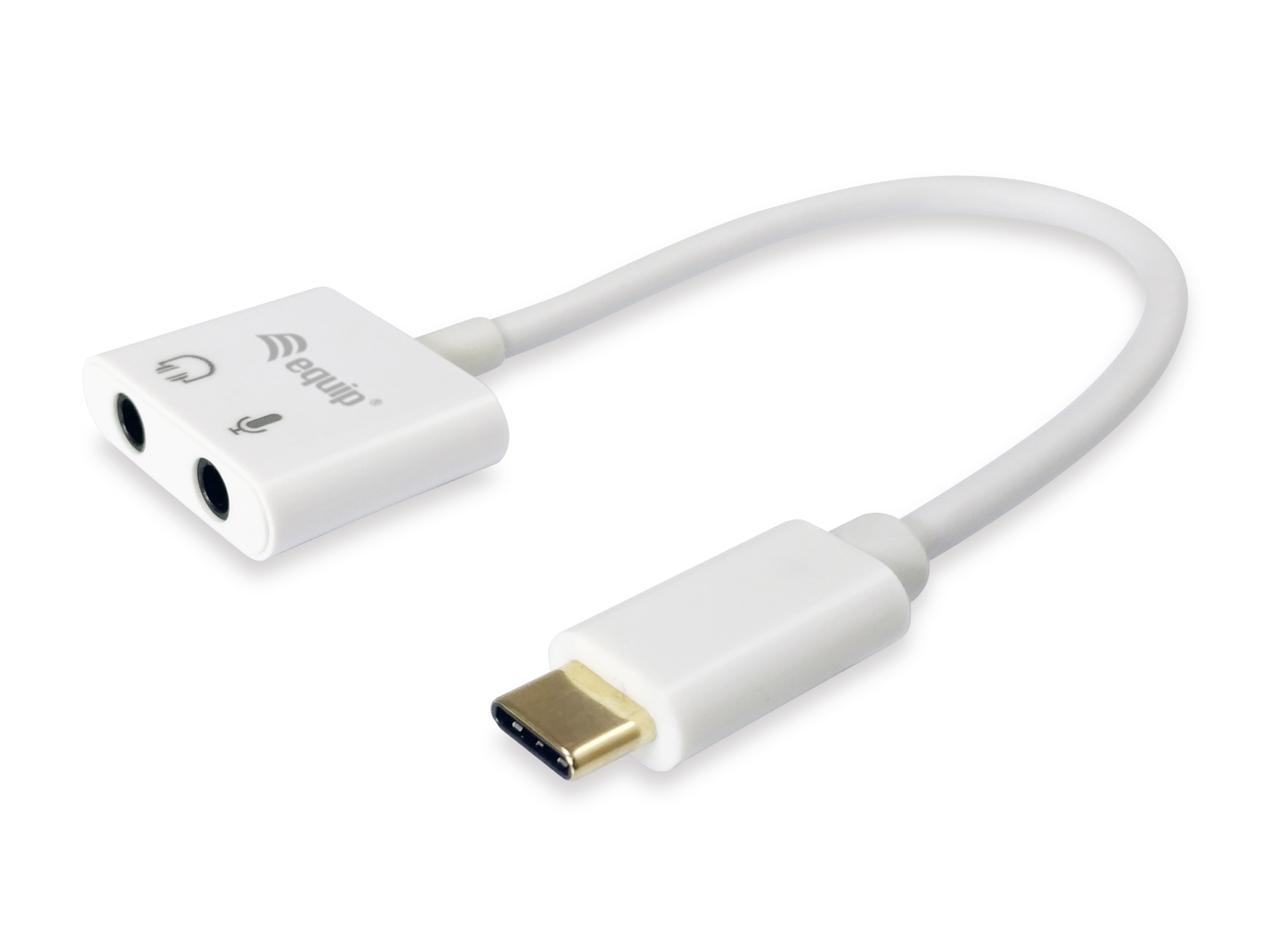 Equip USB Type C to Audio Adapter – Transparent
