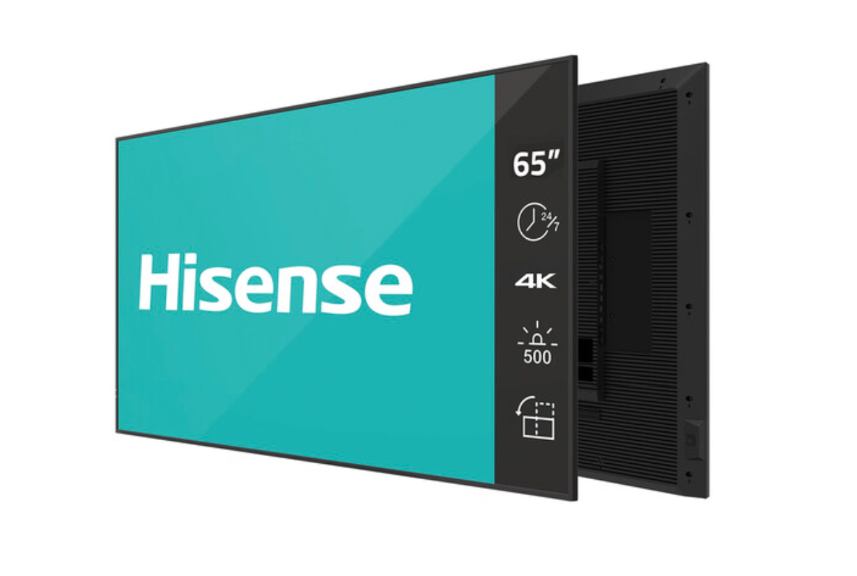 Hisense 65DM66D Signage Display 165.1 cm (65″) LED Wi-Fi 500 cd/m² 4K ...