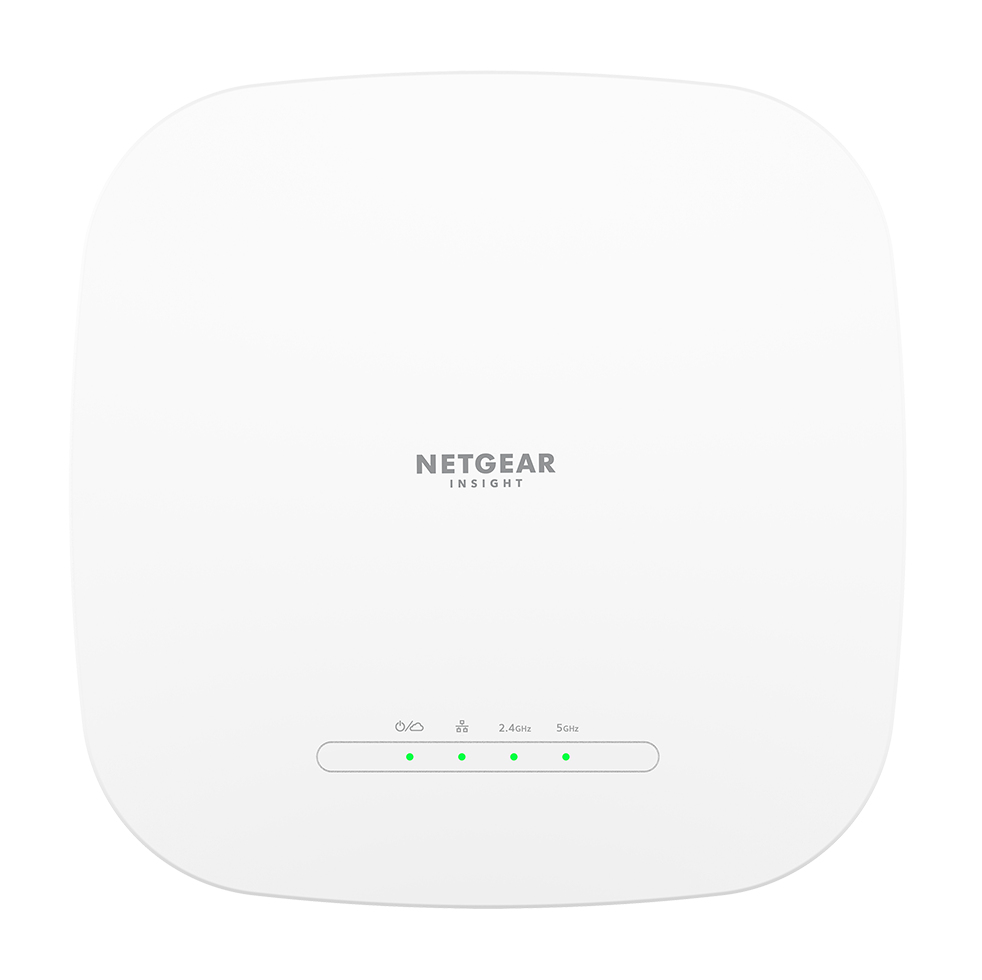 NETGEAR WAX618 2400 Mbit/s White Power over Ethernet (PoE) – Transparent