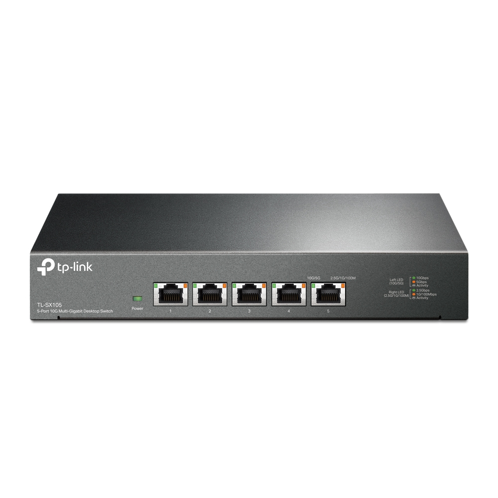 TP-LINK 5-Port 10G Desktop Switch – Transparent